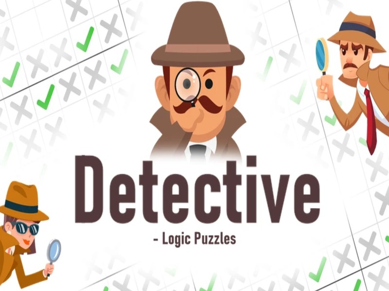 Detective Logic Puzzles (%original_name%) 🕹️ Грати онлайн на Sgames